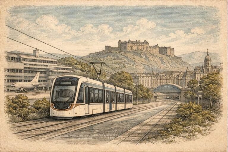 Edinburgh Trams: Routes, History and the Future of the Network